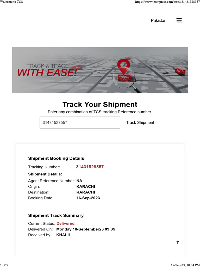 JS TCS Slip# 31431528557 | PDF