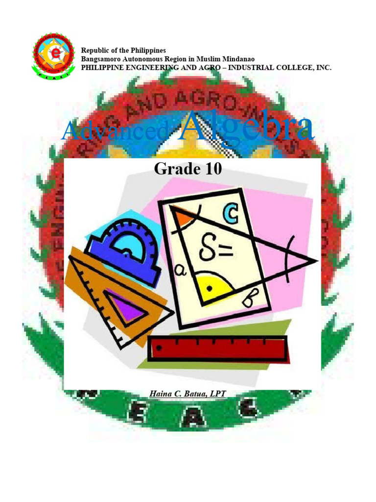 Advanced Algebra: Sequences & Series | PDF | Sequence | Numbers