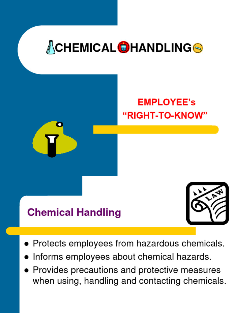 Chemical Handling | PDF