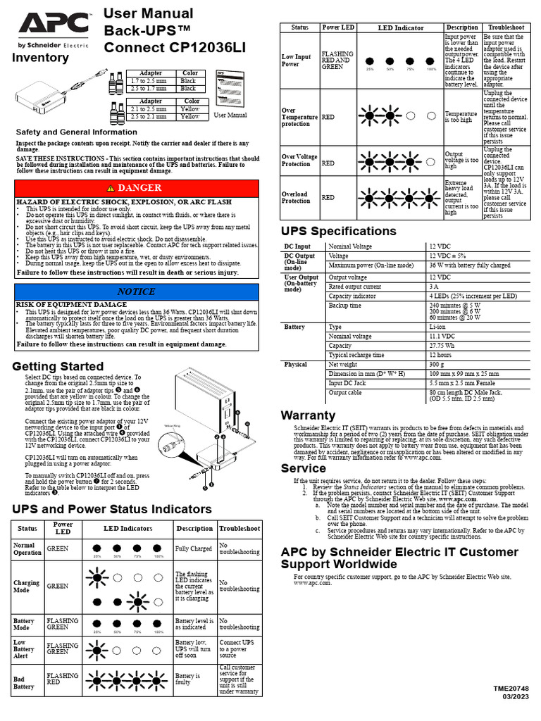 Inventory: Danger | PDF | Electricity | Electric Power