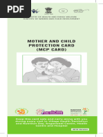 Mother and Child Protection Card (MCP Card) | PDF | Breastfeeding ...