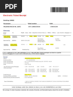 How To Read Your Airline Ticket | PDF | Business