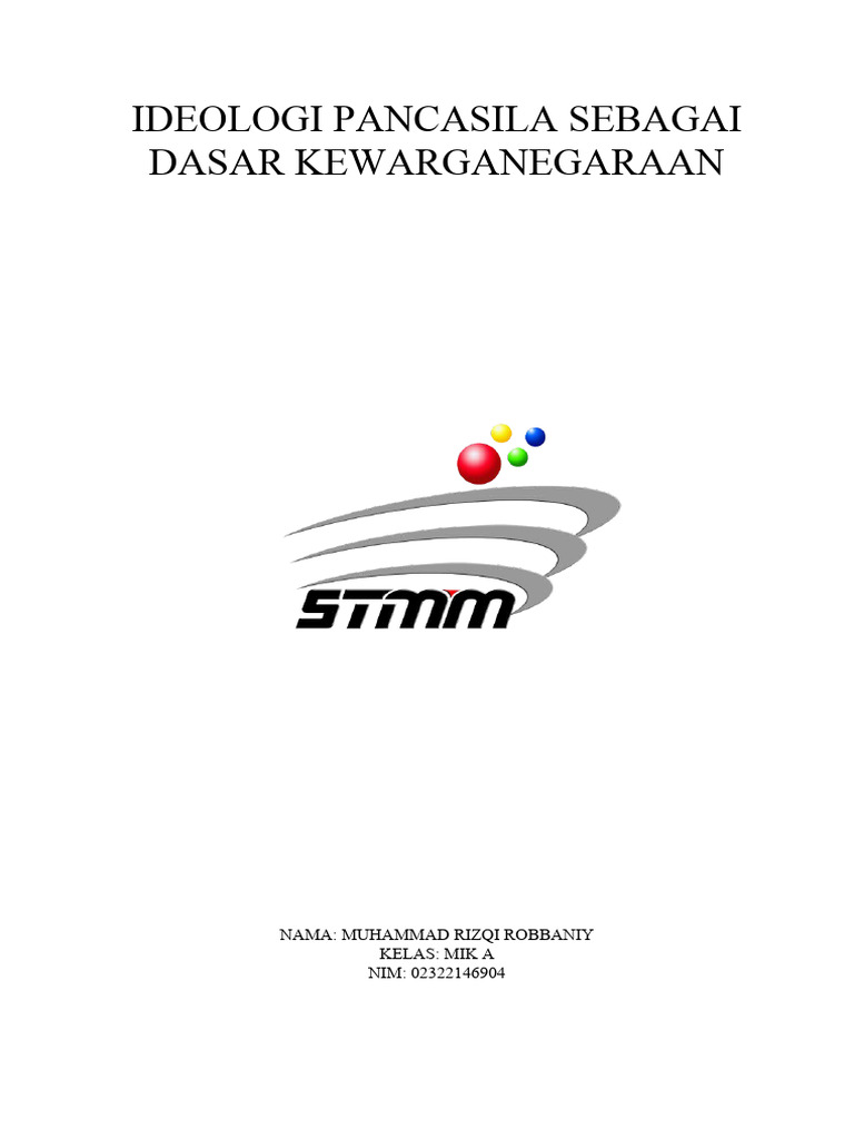 Muhammad Rizqi Robbaniy PPKN | PDF | Sains & Matematika