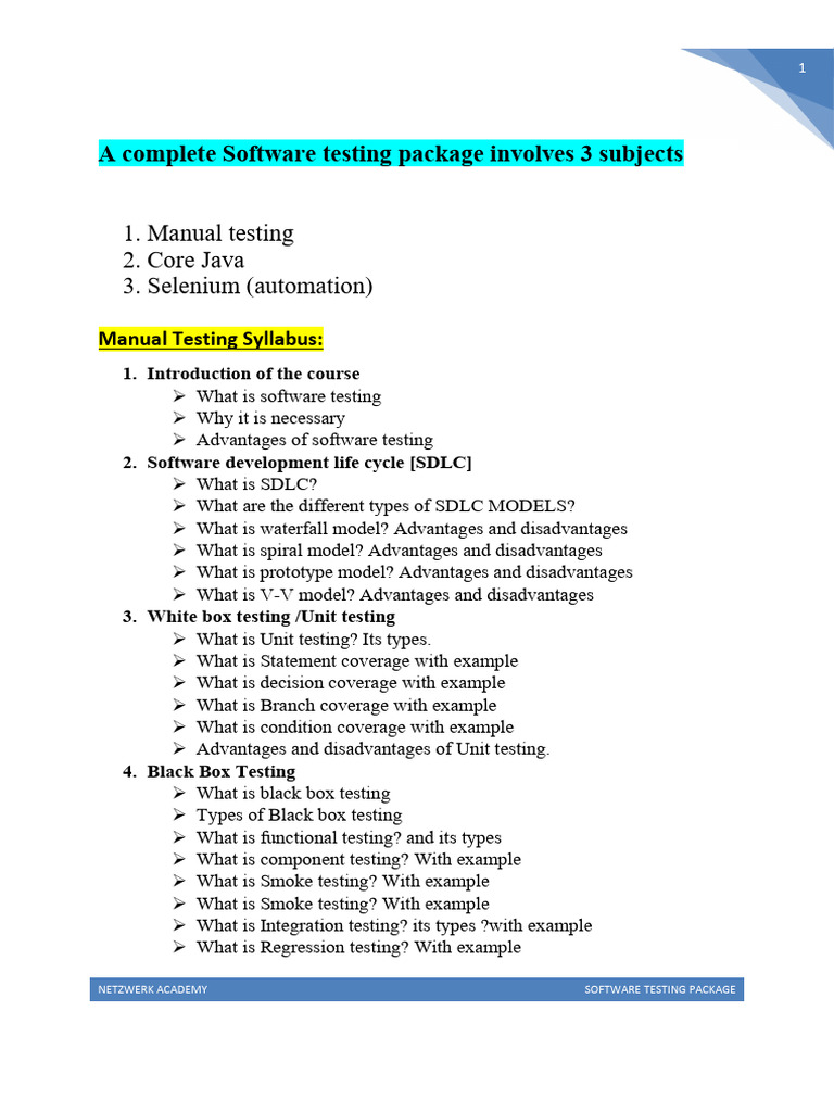 Software Testing | PDF