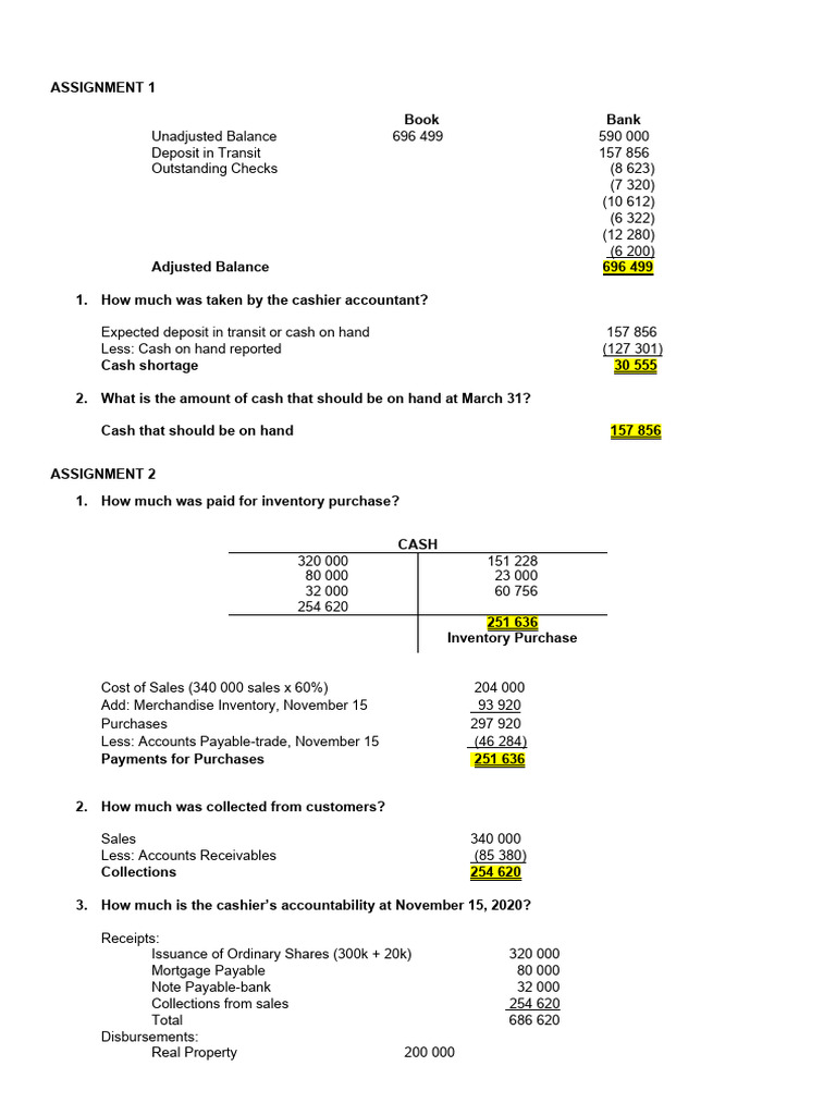 Cash Management and Shortages Analysis | PDF