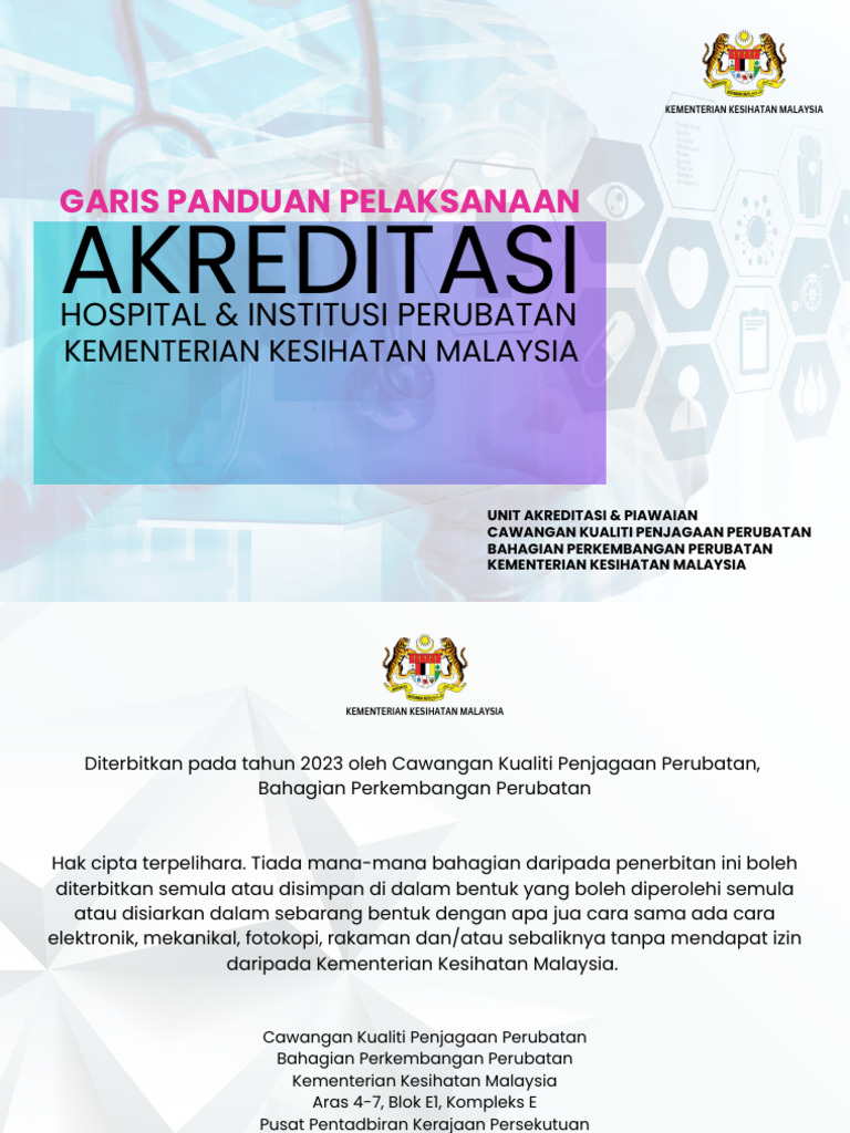 Garis Panduan Akreditasi KKM v1 | PDF