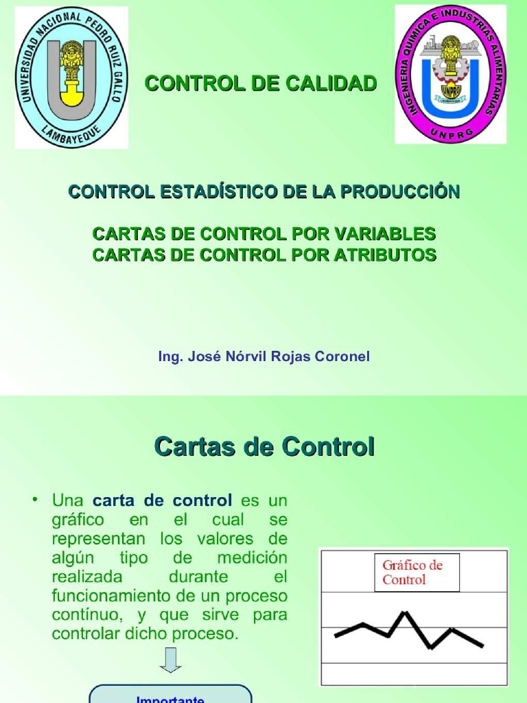 PDF Cartas de Control de Calidad - Compress | PDF