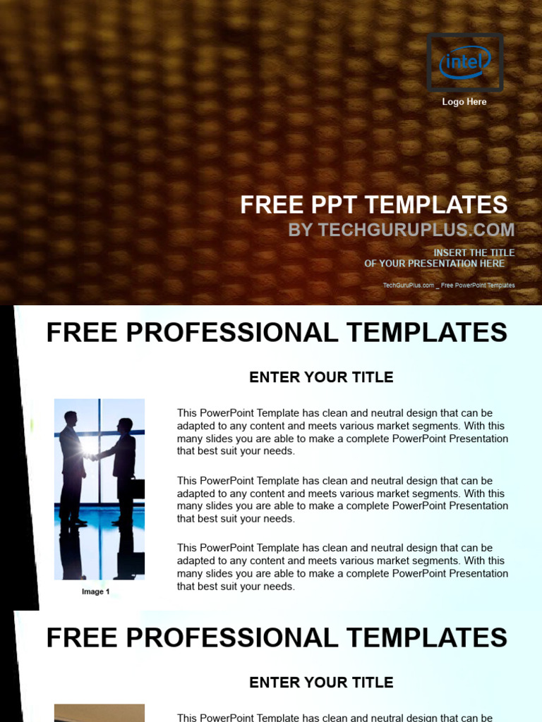 Corporate PPT Template 8 | PDF | Business Plan | Microsoft Power Point