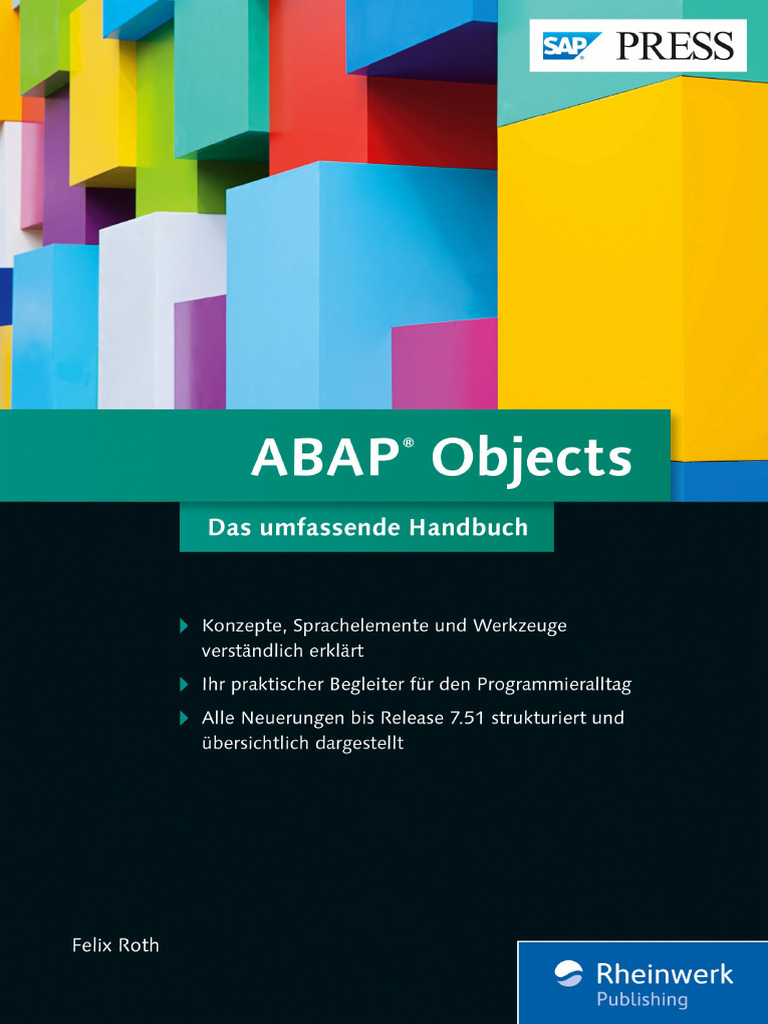 ABAP Objects Rheinwerk 2017 | PDF