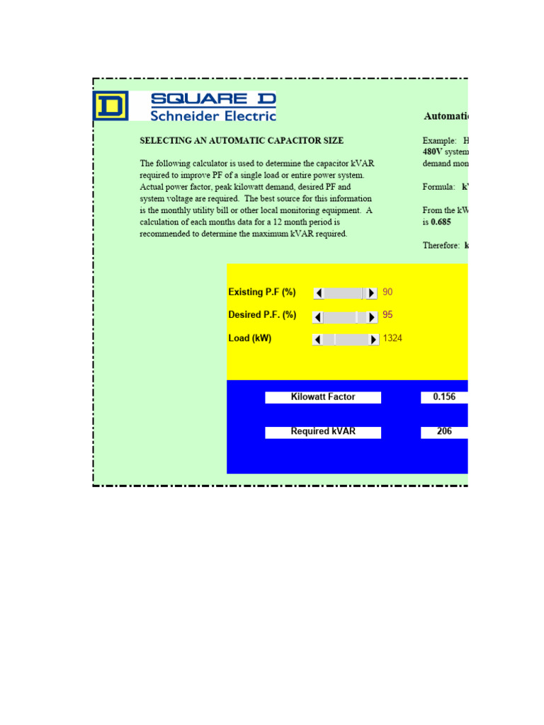 Selecting Capacitor Size | PDF