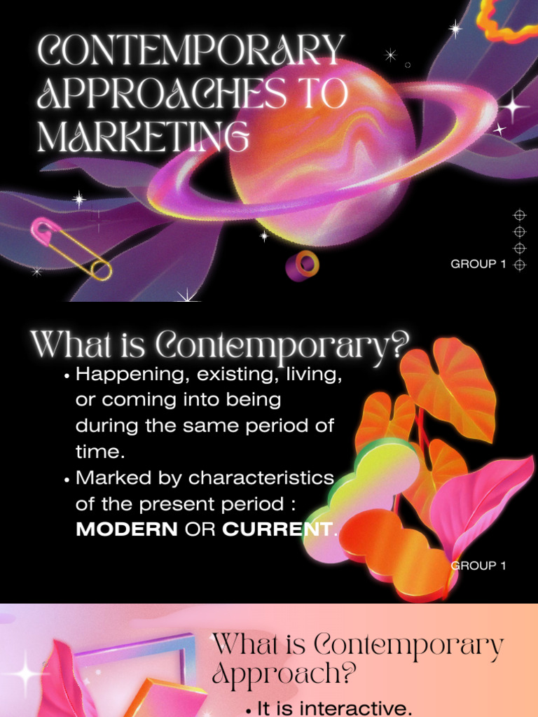 Contemporary Marketing Approaches Explained | PDF | Search Engine ...