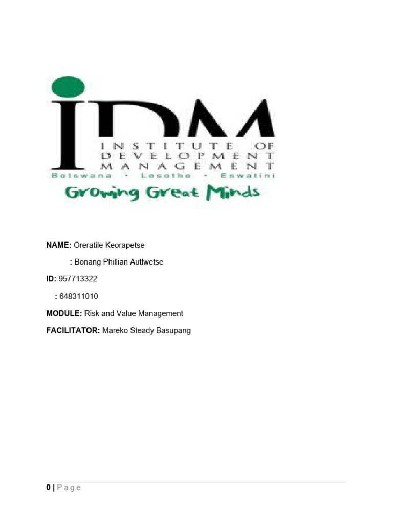 ZAKES VS Phillian | PDF | Environmental Impact Assessment | Risk