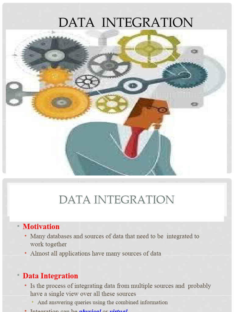 Data Integration | PDF | Data Quality | Databases