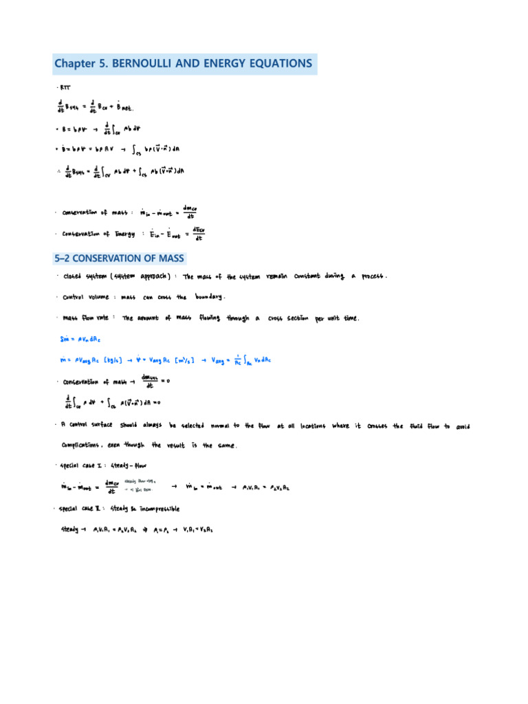 유체 정리 | PDF | Laminar Flow | Fluid Dynamics