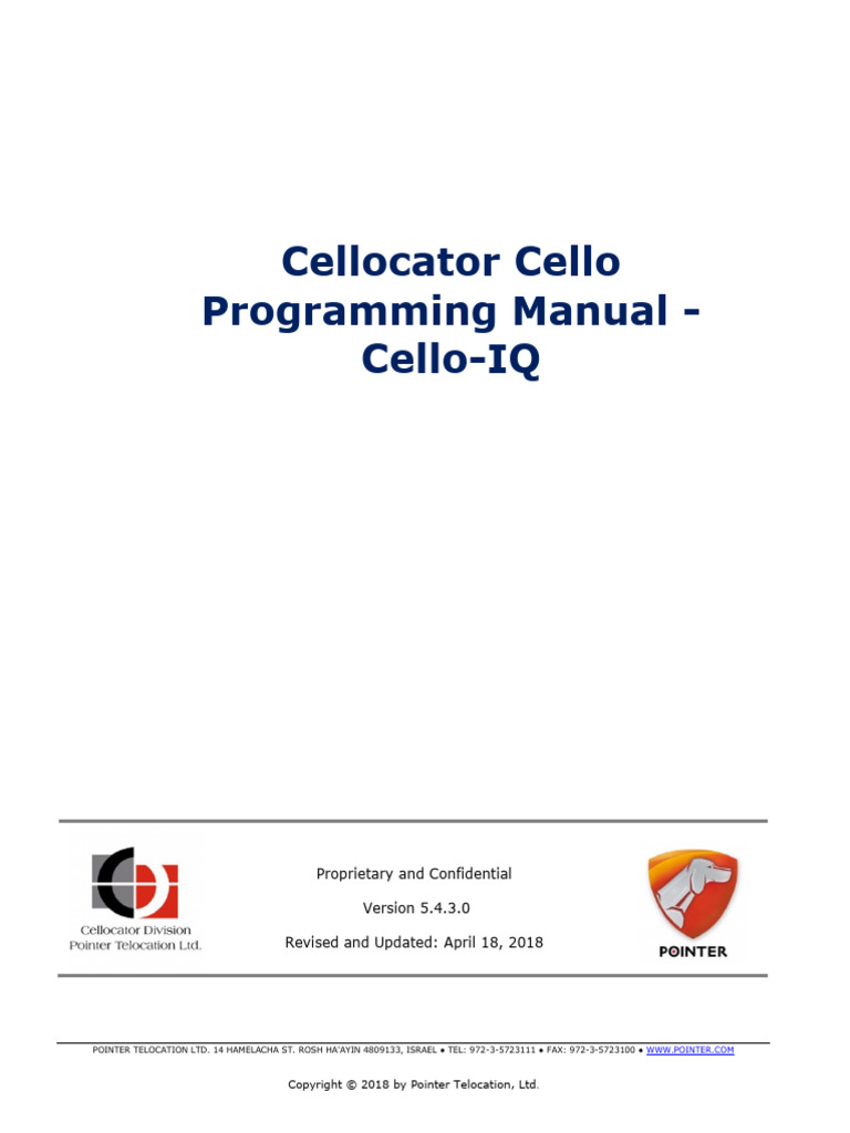 Cello-IQ Programming Manual | PDF | General Packet Radio Service | Global Positioning System