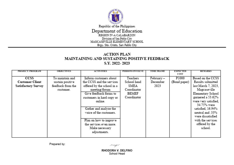 Action Plan CCSS | PDF