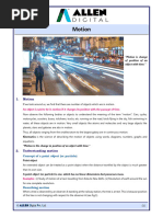 Class 9th Chapter Motion Notes | PDF