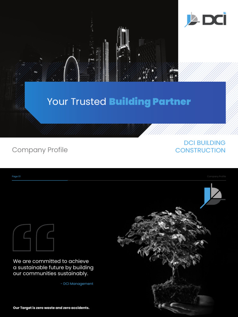 Company Profile - DCI Building Construction | PDF | United Arab ...