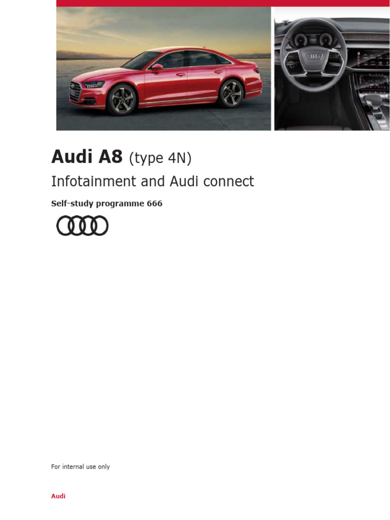 654-Audi A8 (Type 4N) Infotainment and Audi Connect | PDF