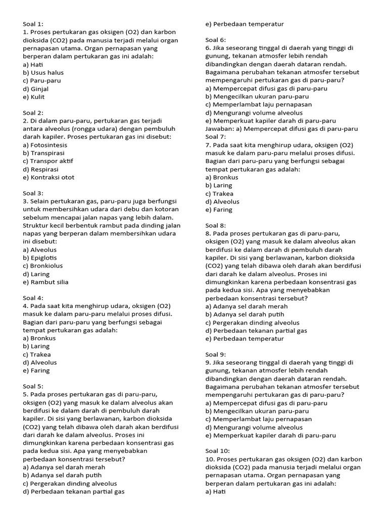 Kls 11 Pert 3 Transpor Dan Pertukaran Zat Pada Manusia Pert 3 | PDF