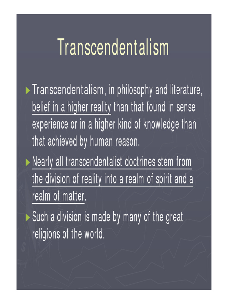 Emerson | PDF | Transcendentalism | Ralph Waldo Emerson