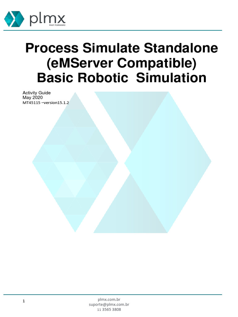 Robotic Simulation Basics Guide | PDF | Window (Computing) | Simulation