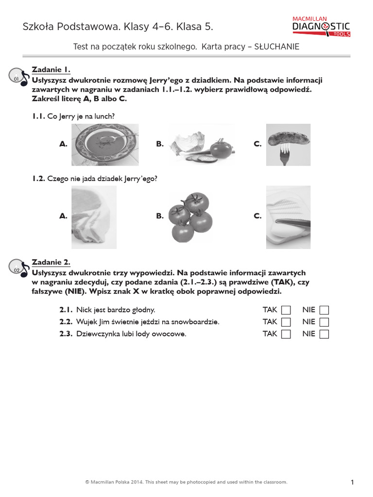 SP4-6 Test2 Sluchanie | PDF