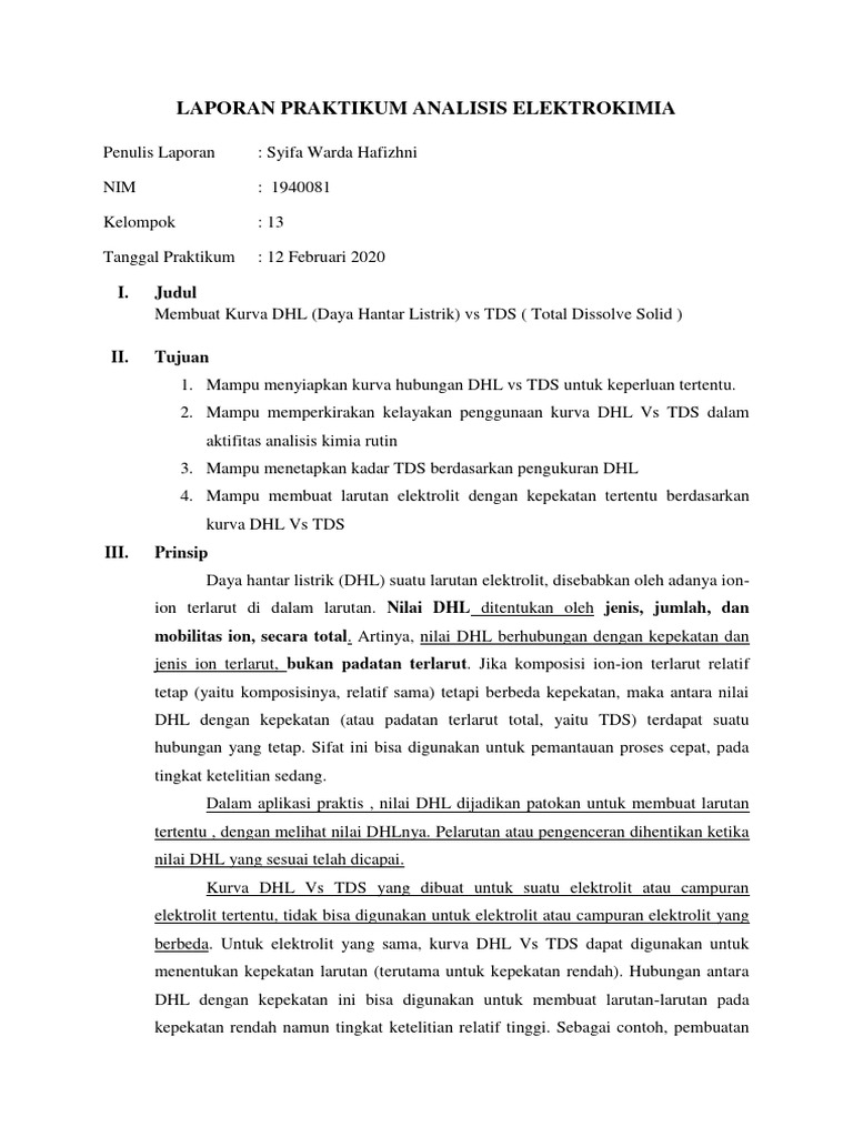 Syifa LAPORAN DHL Dan TDS-1 | PDF