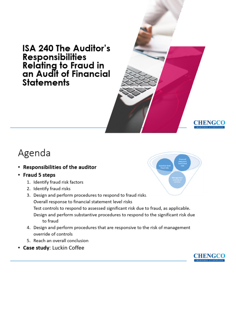 Isa 240 | PDF | Financial Audit | Audit