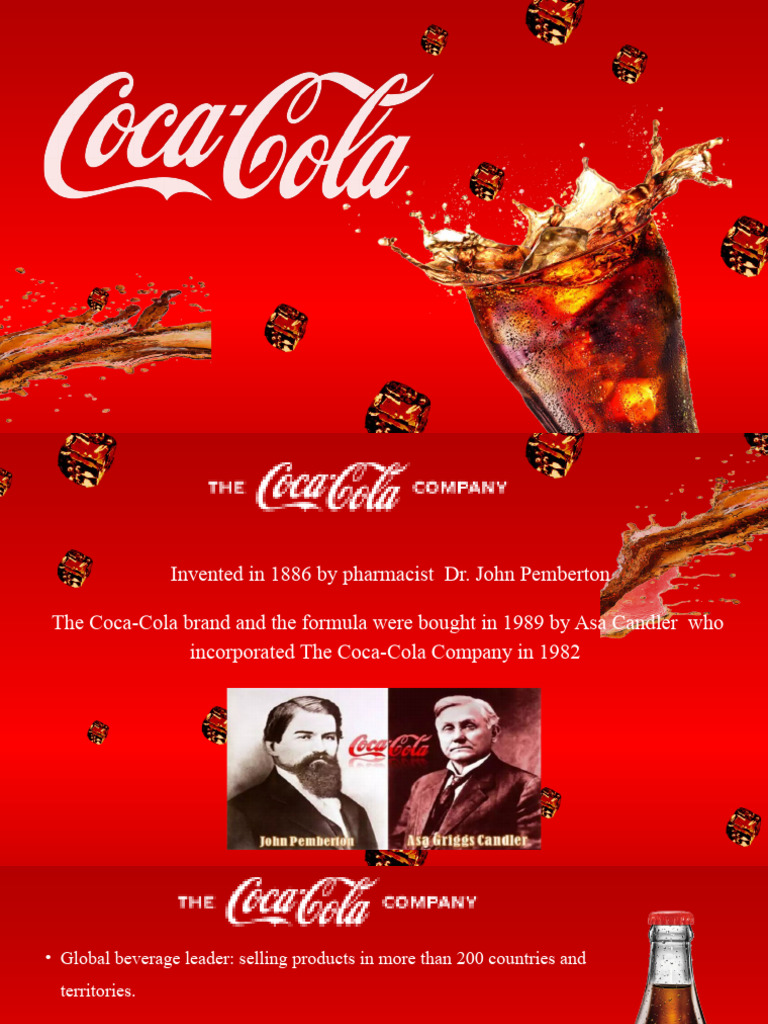 Company Overview | PDF | The Coca Cola Company | Brand