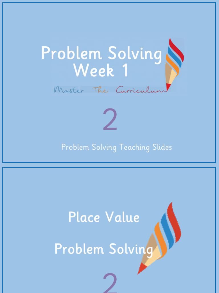 Year 2 Problem Solving Teaching Slides | PDF | Multiplication | Money