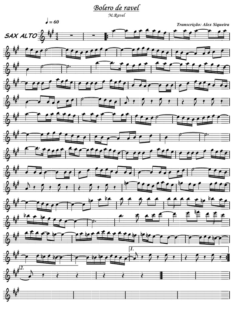 Bolero de Ravel | PDF