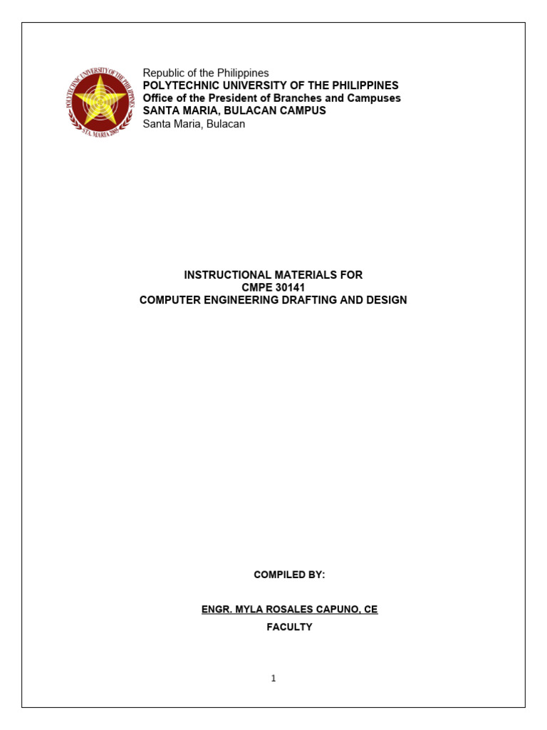 Computer Engineering Drafting and Design Modules | PDF | Keyboard ...