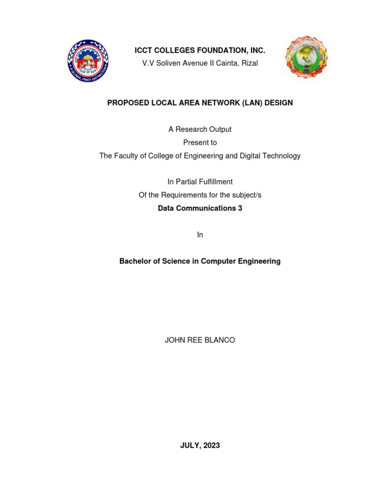Lan Design | PDF | Computer Network | Network Topology