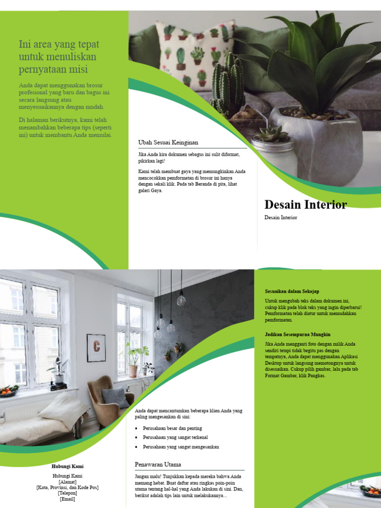 Brosur Desain Interior | PDF