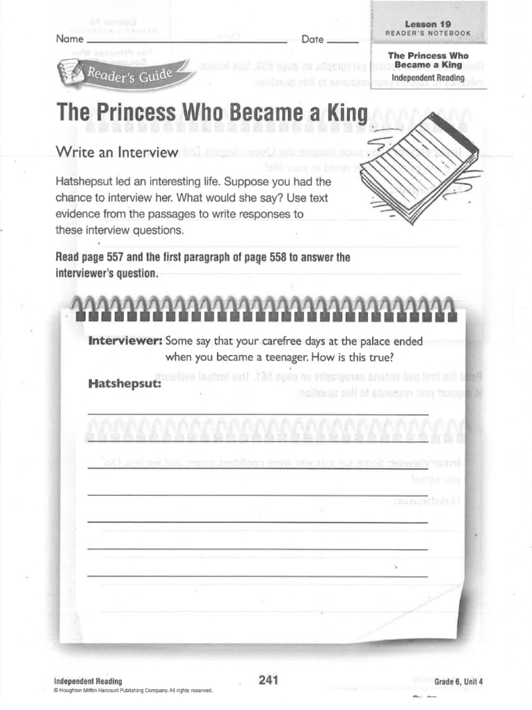 Journeys Lesson 19 | PDF