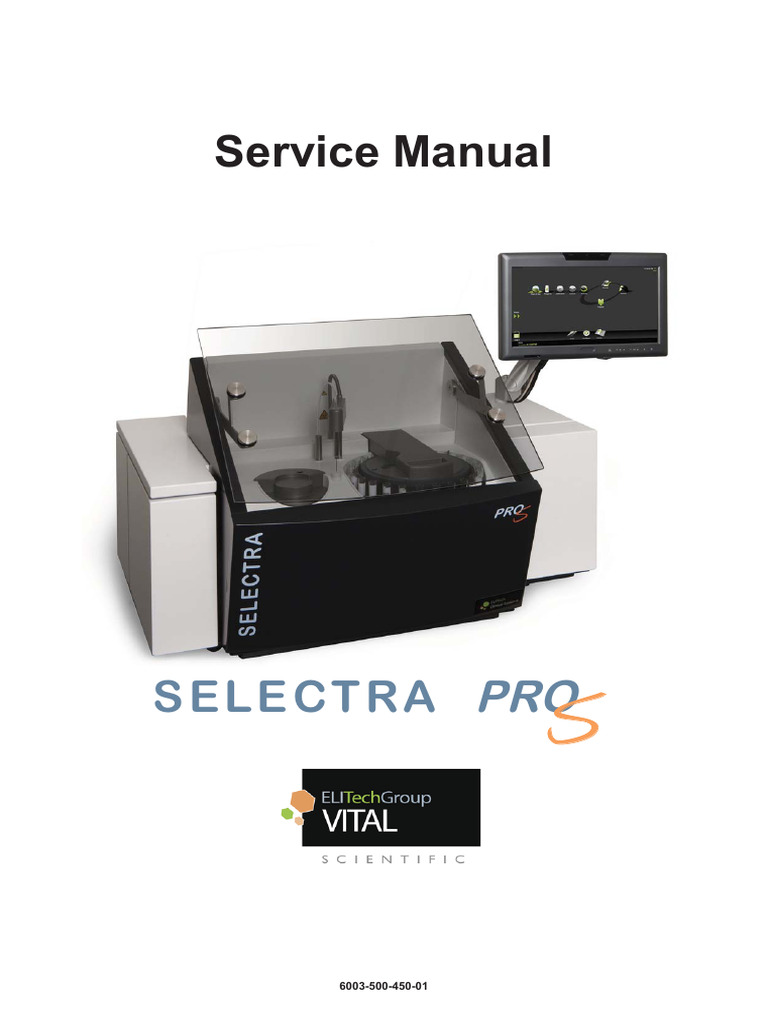 Service Manual - Selectra Pro S - 6003-500-450-01 | PDF | Safety | Hazards