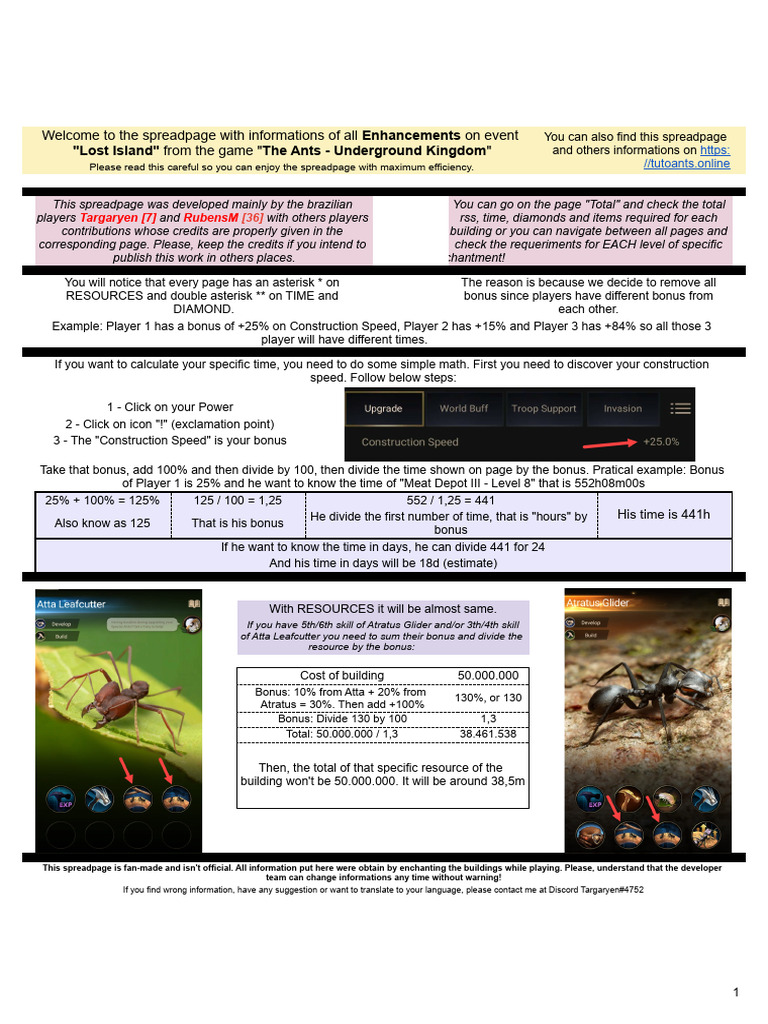 The Ants - Enhancements | PDF | Ant | Organisms