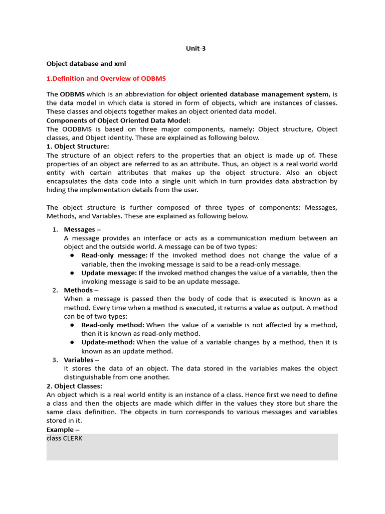 Adbms Unit 3 Pdf Relational Database Method Computer Programming