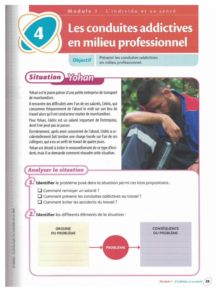 PSE-A4 - Conduites Addictives | PDF