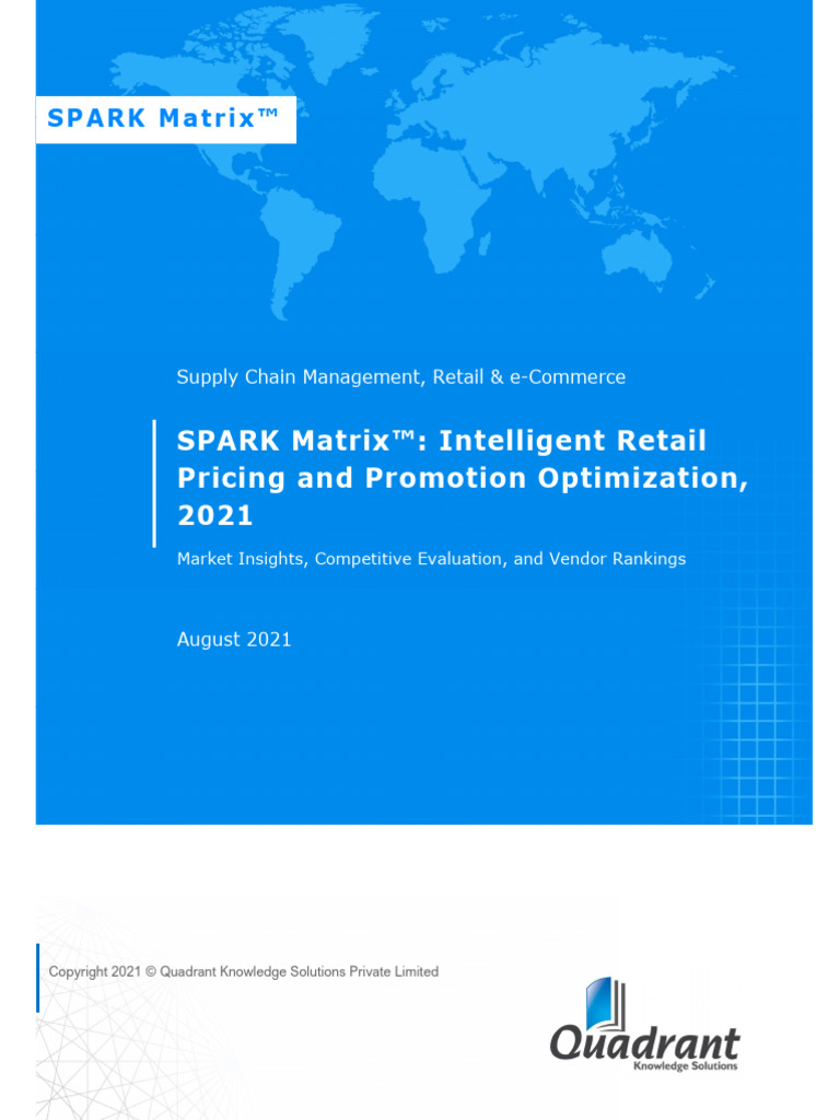 Spark Matrix Inelligent Retail Pricing and Promotions Optimization ...