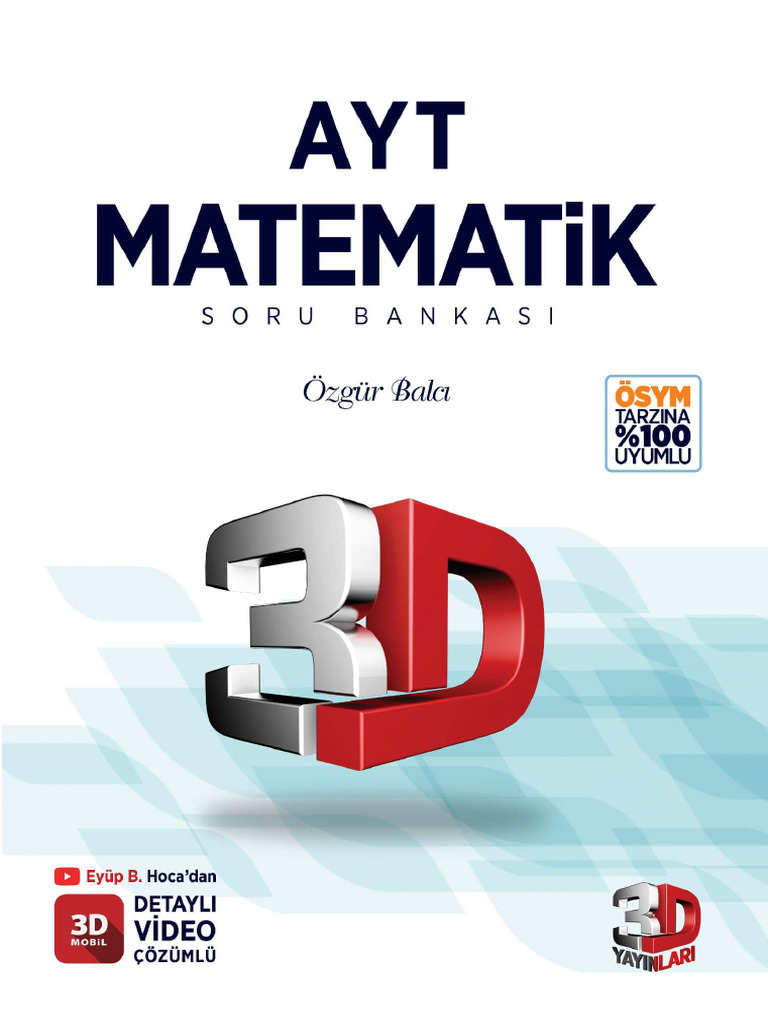 3d Ayt Mat Soru Bankası | PDF