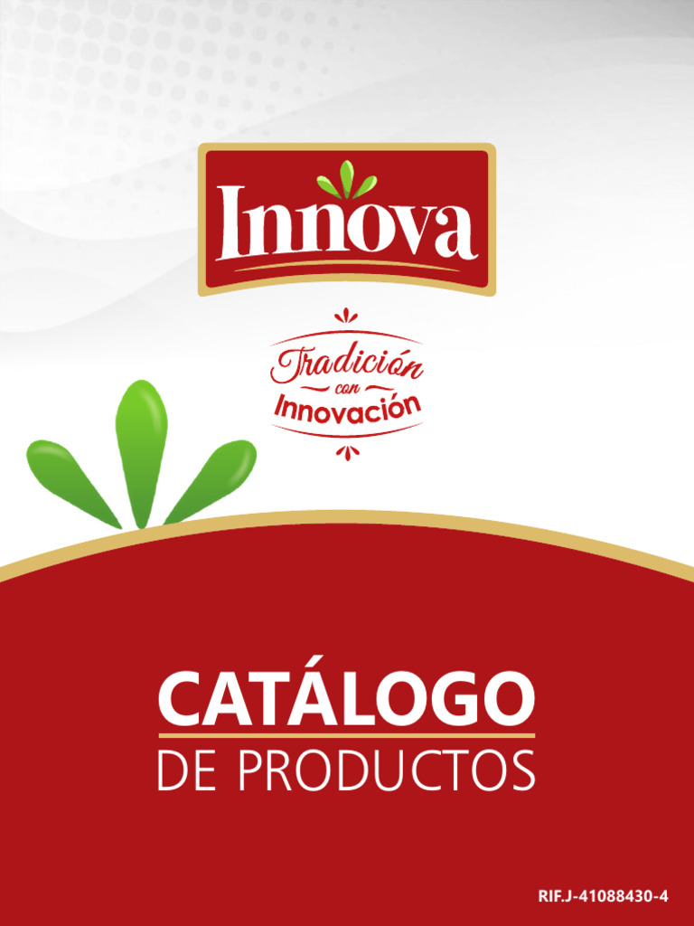 Catalogo Alimentos Innova 13-05-2021 | PDF | Salsa de tomate | sal