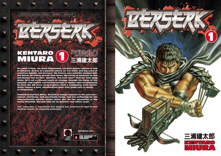Portada Tomo 1 Berserk | PDF