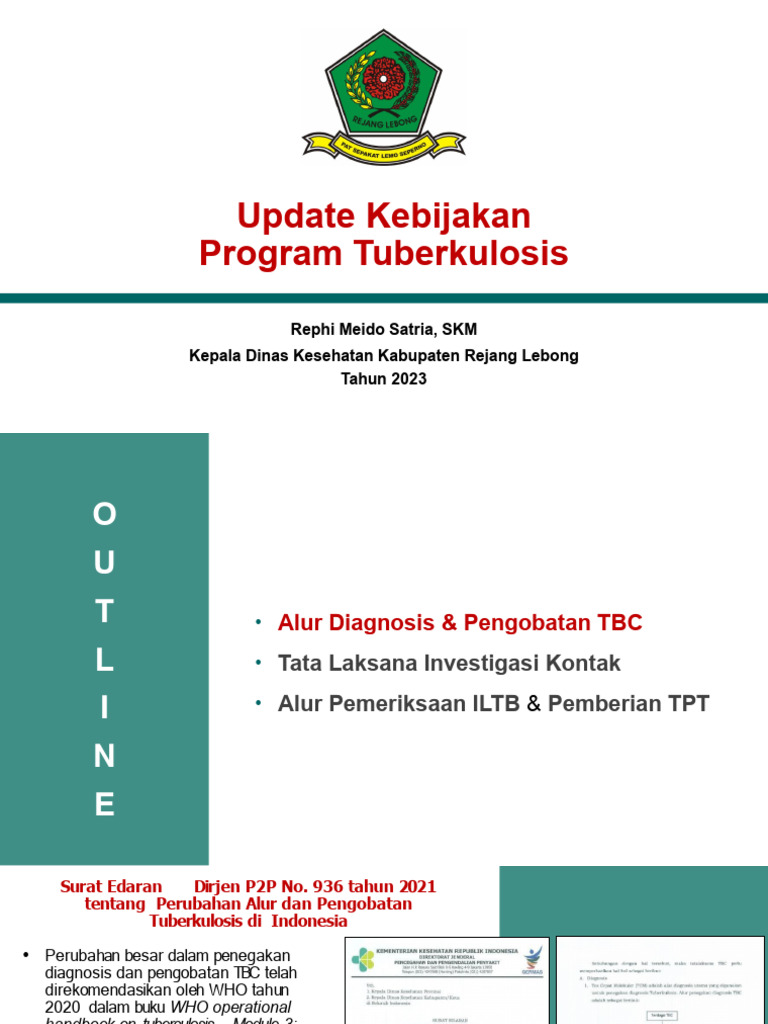 Update Kebijakan Program TBC | PDF