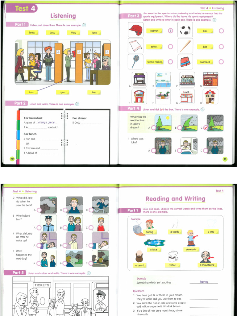 Go Movers Test 4 Complete | PDF