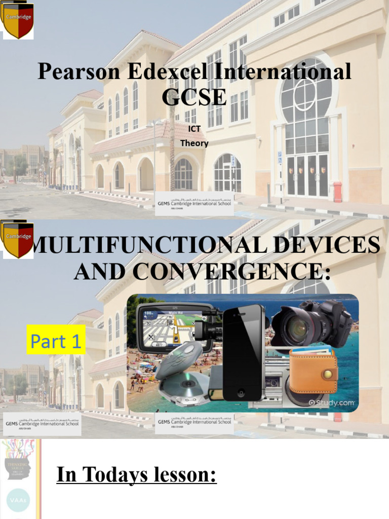 Multifunctional Devices and Convergence | PDF | Graphical User ...