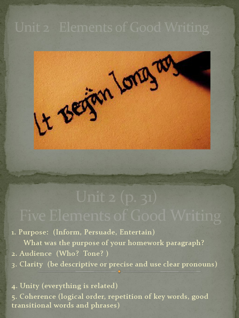 Elements of Good Writing Skills | PDF | Syntax | Grammar