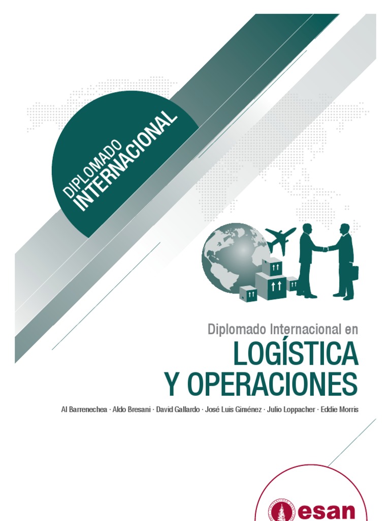 Tríptico Diplomado Internacional en Logística y Operaciones | PDF ...