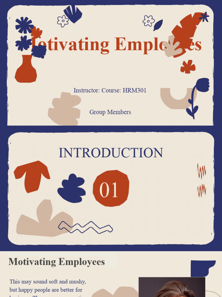HRM 301 | PDF | Motivational | Motivation